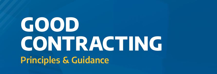 Principles and Guidelines for Good Contracting